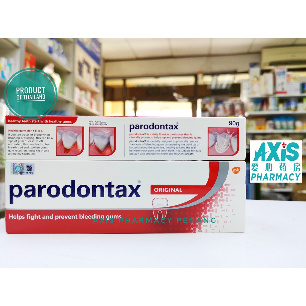 [PARODONTAX x 6 tubes TOOTHPASTE BY GSK 90G Exp:06/2025 | Shopee Singapore