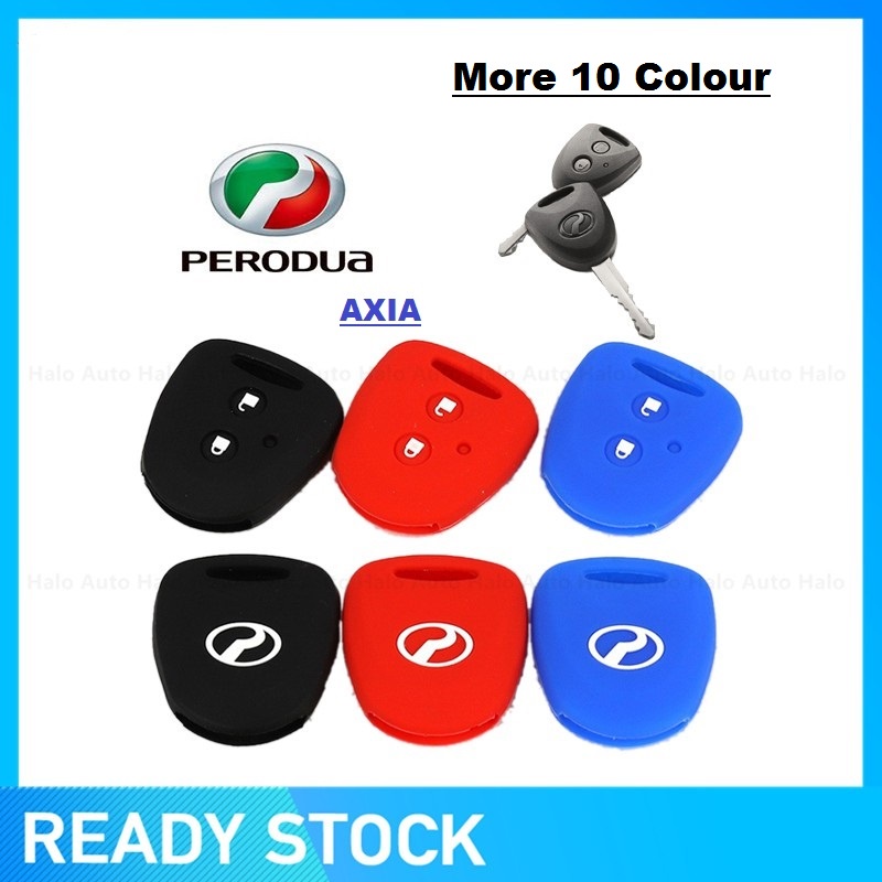 Perodua AXIA Silicon Colourful Car Key Protect Cover | Shopee Singapore