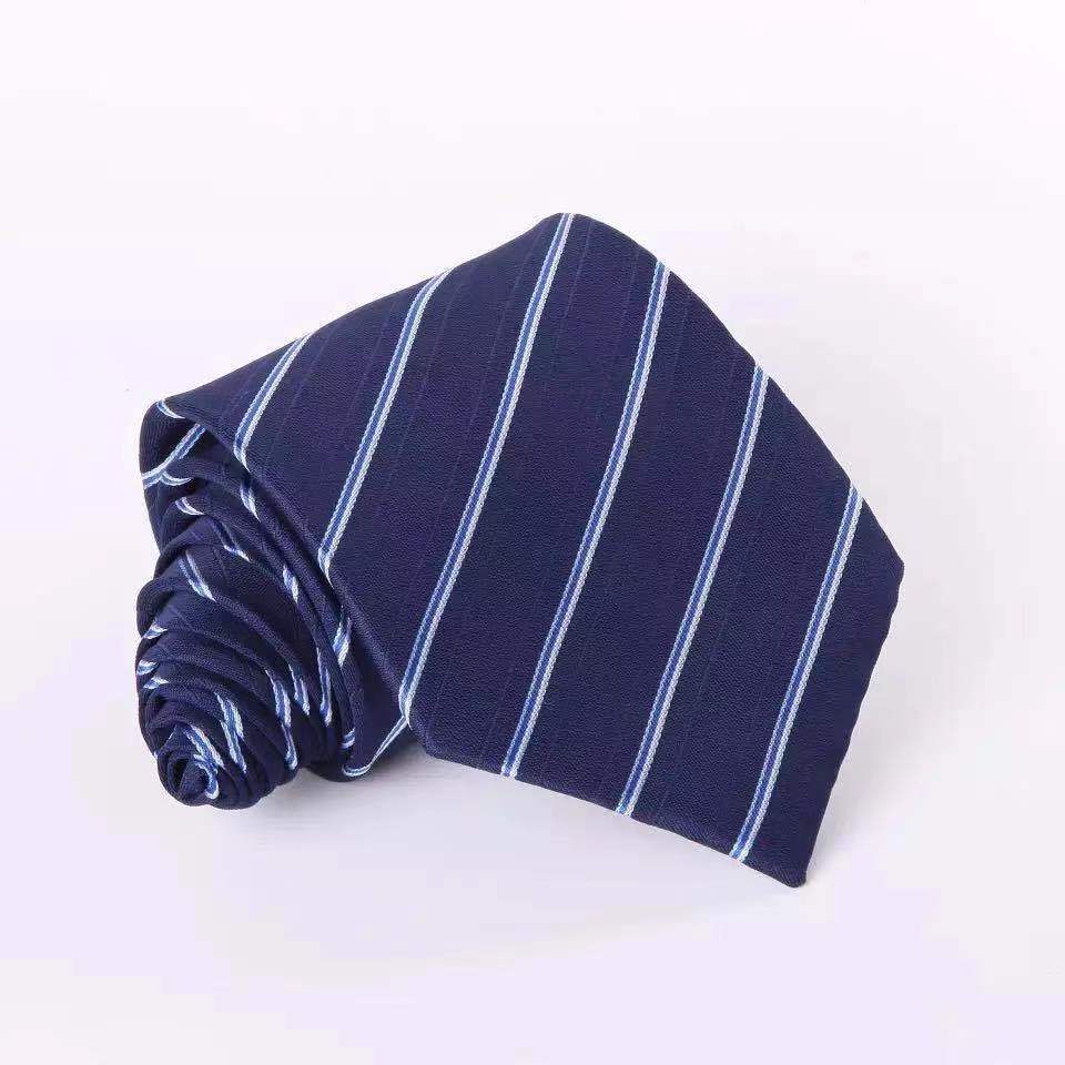 10013Korean style tie black striped men's hand tie formal business tie ...
