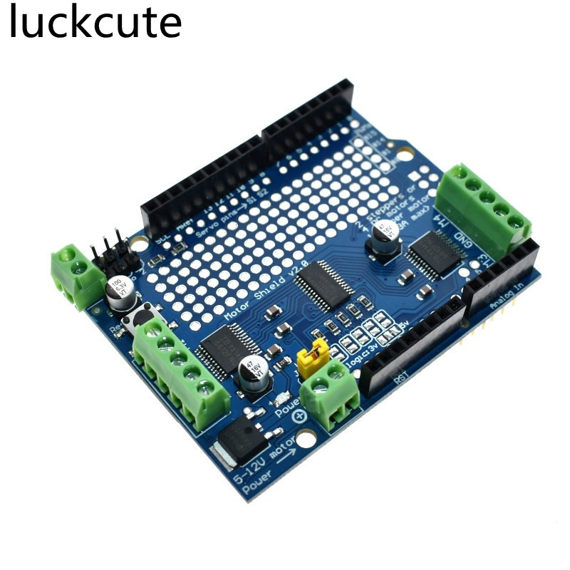 official IIC I2C TB6612 Mosfet Stepper Motor PCA9685 PWM Servo Driver Shield V2 For Arduino ...