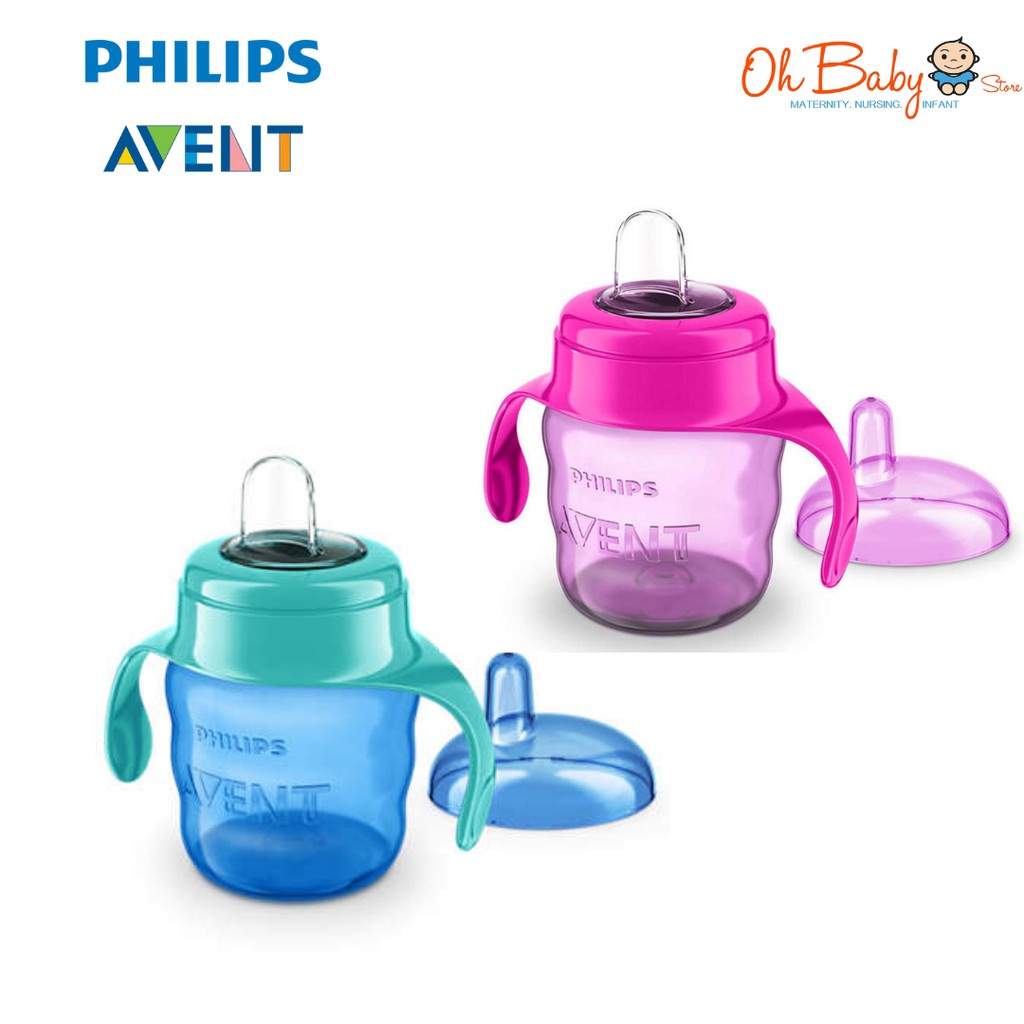 Philips Avent My Easy Sippy Classic Soft Spout Cup 6m+ (7oz/200ml ...