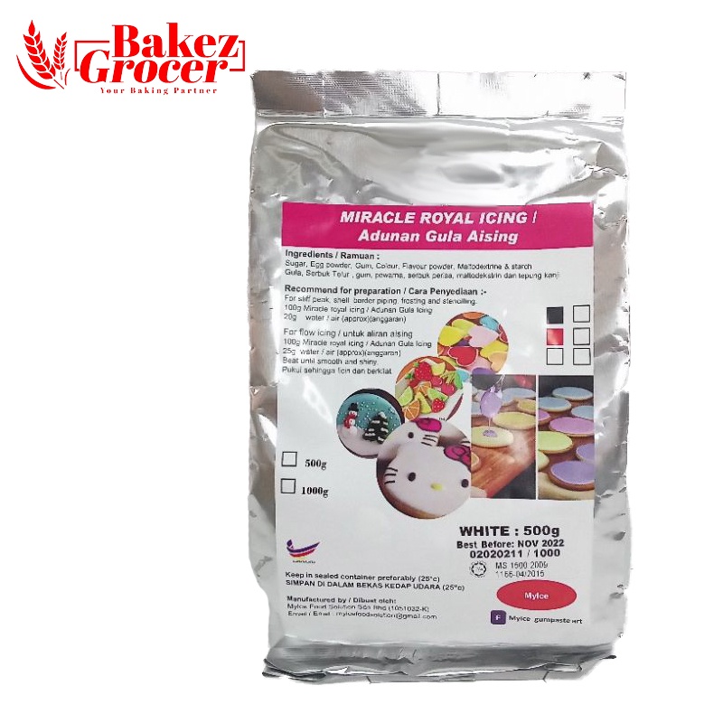 MyIce Miracle Royal Icing 500g | Shopee Singapore