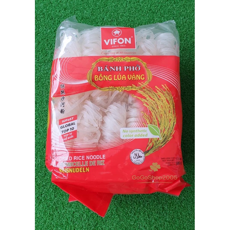 [Halal] Vifon Banh Pho Bong Lua Vang Dried Rice Noodle / 快熟沙河粉 500g ...