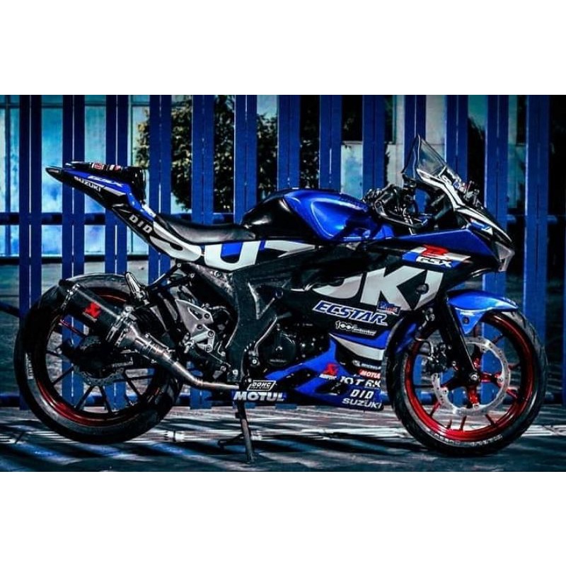 Custom gsx R150 sticker decal. full body gsx striping, custom gsx decal ...
