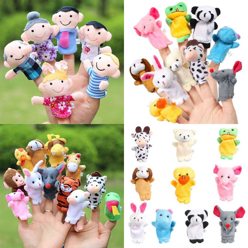 Engaging And Fun Finger Puppets Doll For Kids Educational Play Family ...