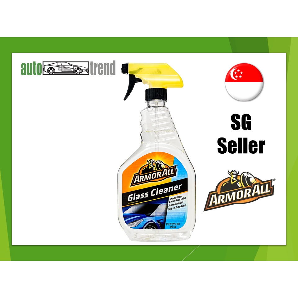 ARMOR ALL Glass Cleaner (650ml) | Shopee Singapore