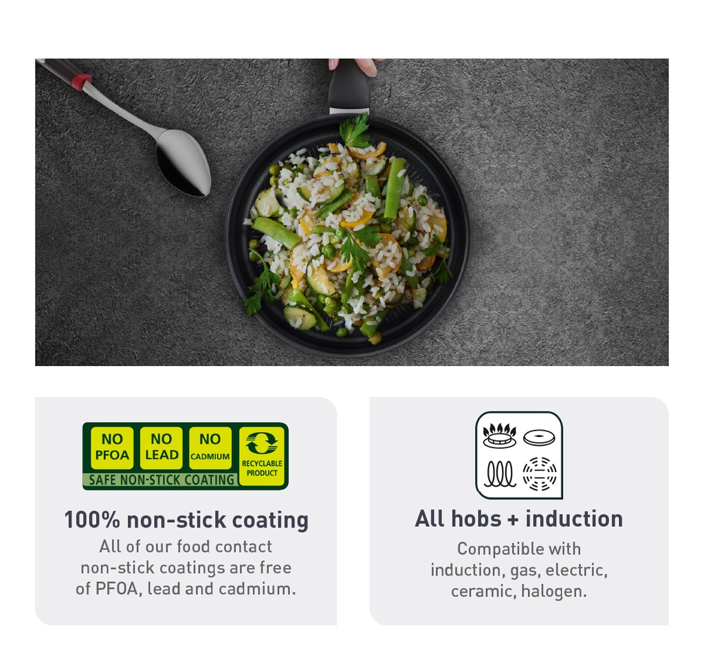 Tefal Day by Day Range Cookware Set 3pcs/4pcs/8pcs | Shopee Singapore