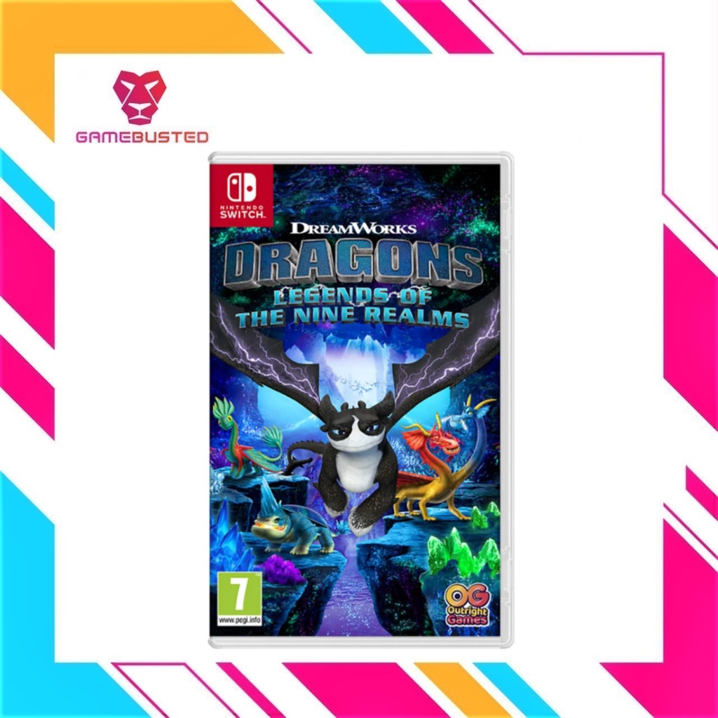 Nintendo Switch DreamWorks Dragons: Legends of the Nine Realms | Shopee ...