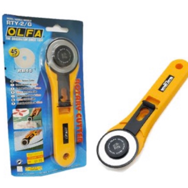 OLFA RTY-2/G ROTARY CUTTER 45mm | Shopee Singapore