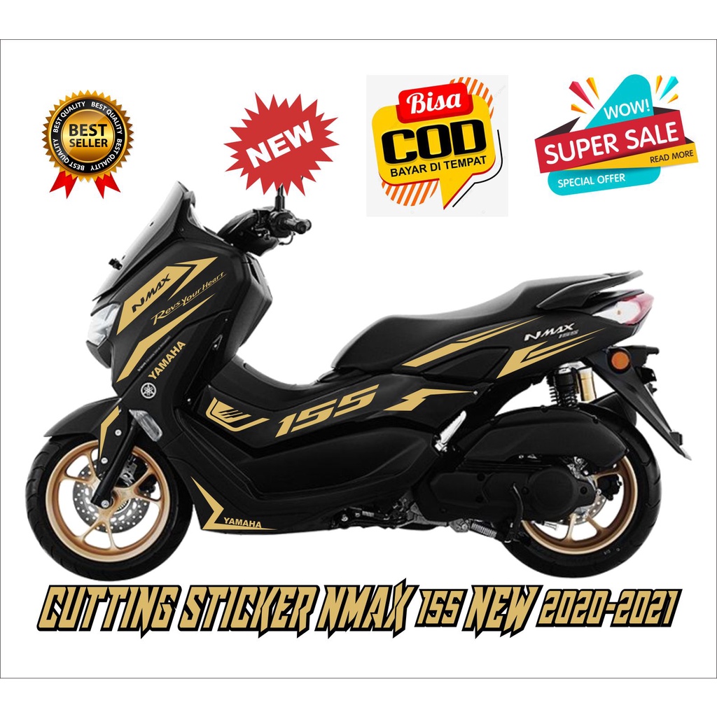 Cutting STICKER YAMAHA NMAX 155 NEW 2020-2022 | Shopee Singapore