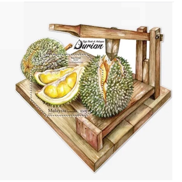 2021 Stamp King Of Fruits In - Durian Miniature Sheet MS MNH | Shopee ...