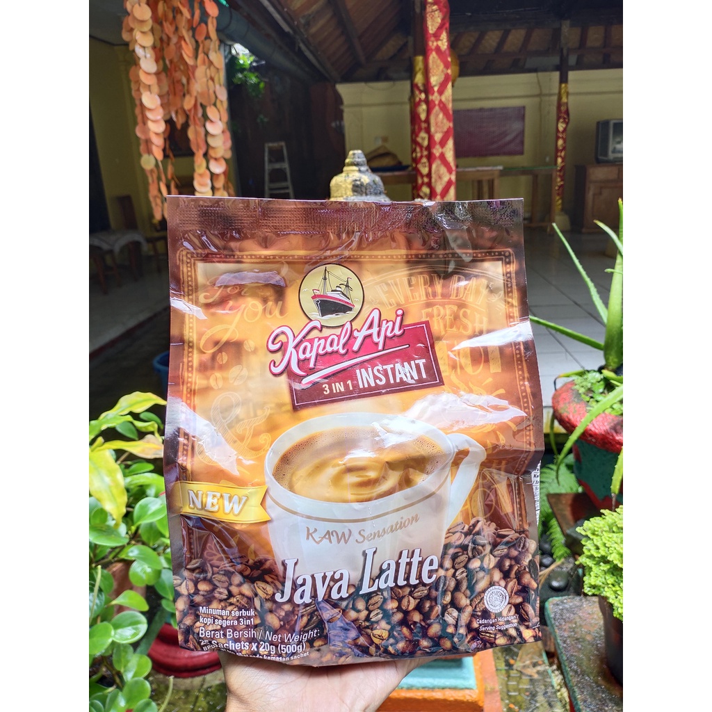 Java Latte Bag Fire Ship (25 Sachets x 20gr) | Shopee Singapore