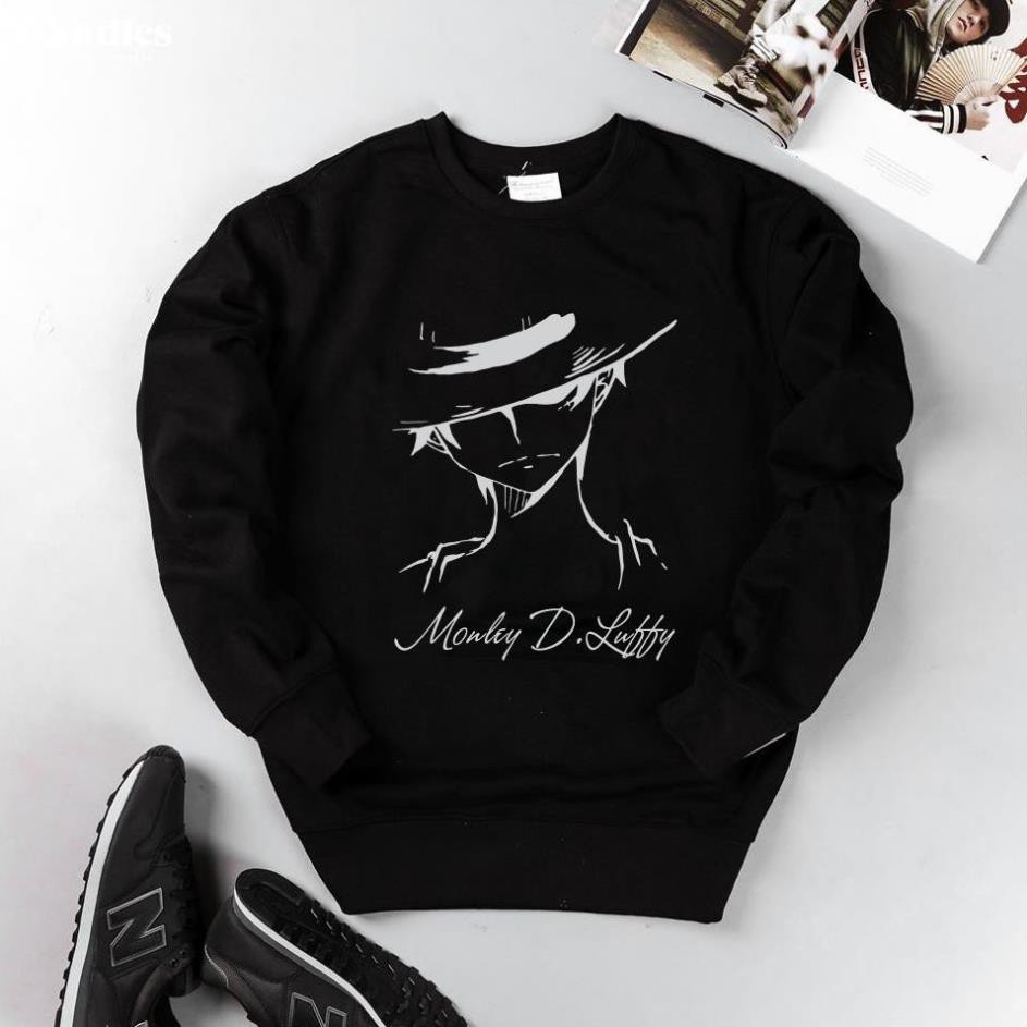 One Piece long-sleeved shirt Luffy printed sweater | Beautiful One ...