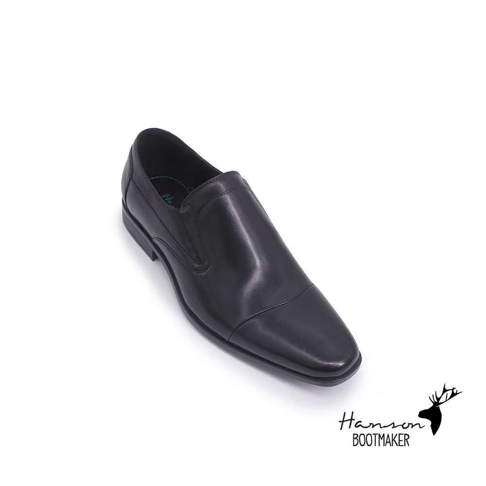 Hanson Bootmaker Men's Leather Slip-On Black Color | Shopee Singapore