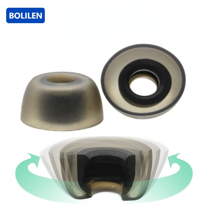 3 Pair, Replacement Ear Tips for Jabra Elite 75t 65t Headphone, Soft ...