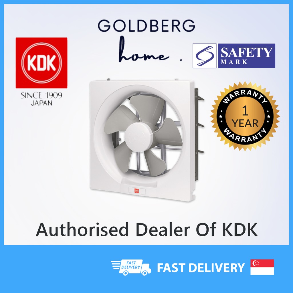 KDK 20 25 AUA Exhaust Fan Wall Mount Ventilating Fan | Goldberg Home ...