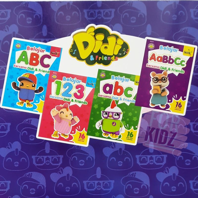 Didi & Friends Learning ABC 123 and Illustrated Dictionary with Didi ...