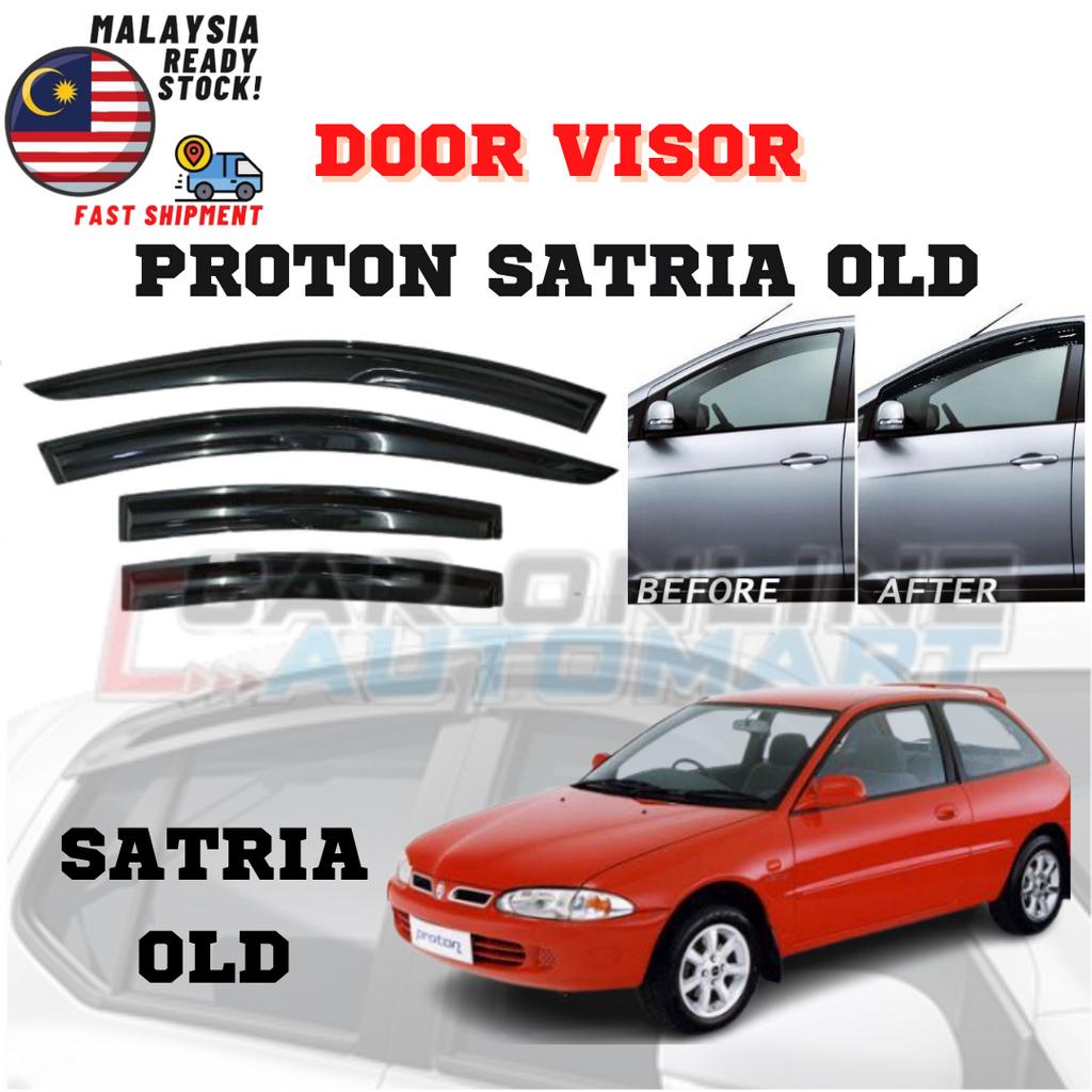 FOR - PROTON SATRIA OLD DOOR VISOR SMALL / MUGEN (2PCS) | Shopee Singapore