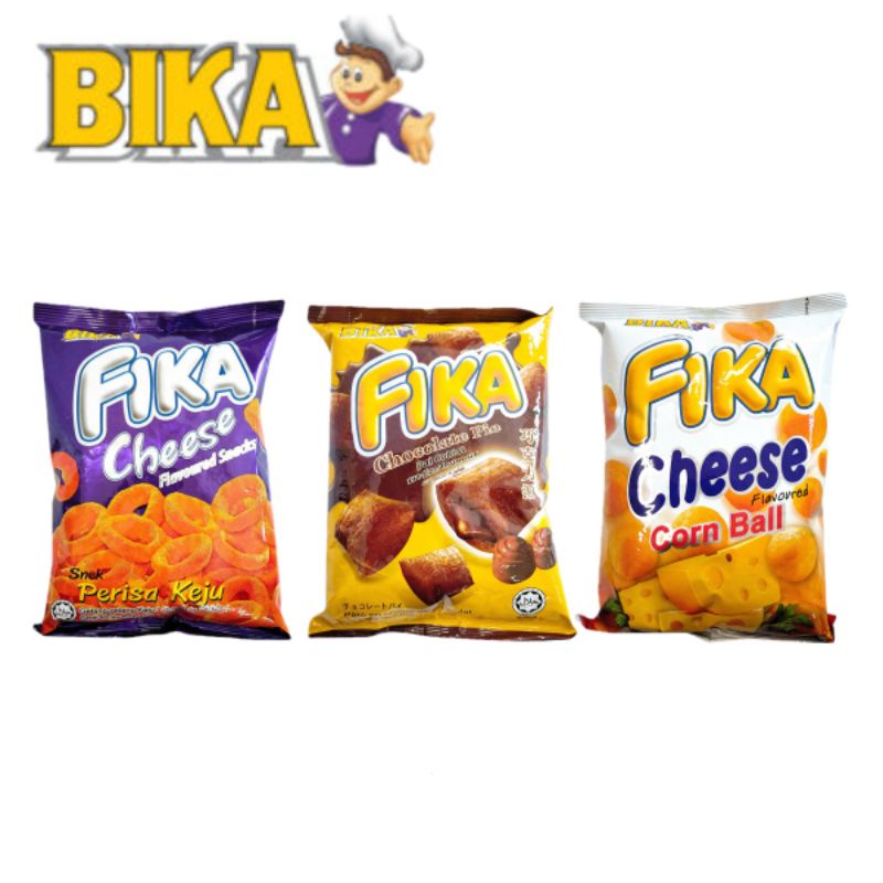 [TKM] BIKA FIKA Flavoured Snacks 70g | Shopee Singapore