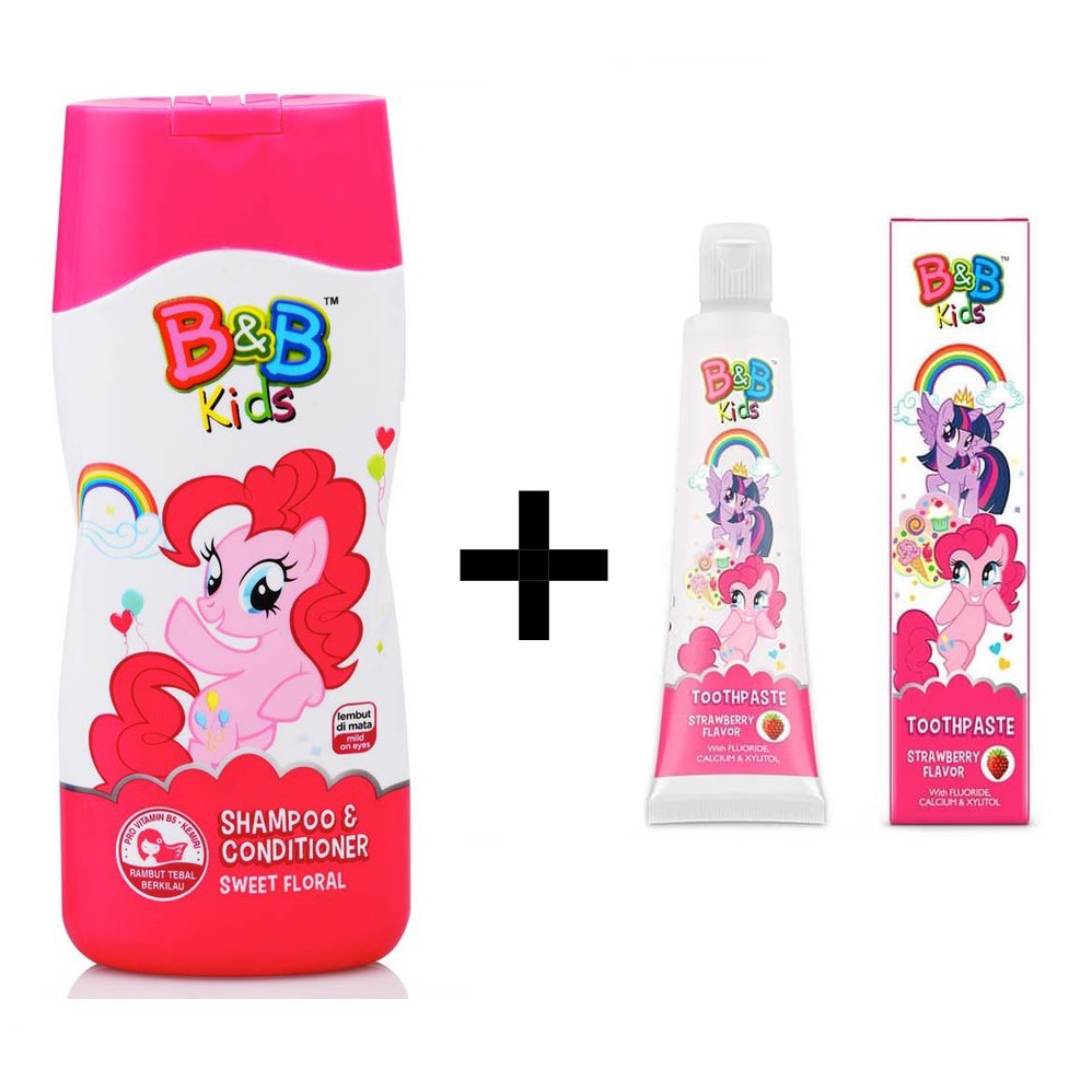 My Little Pony Shampoo & Toothpaste Set for kids (1set) | Shopee Singapore