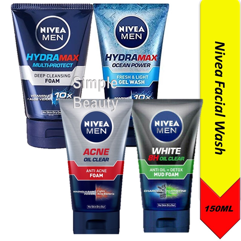 Nivea Facial Wash,100ml | Shopee Singapore