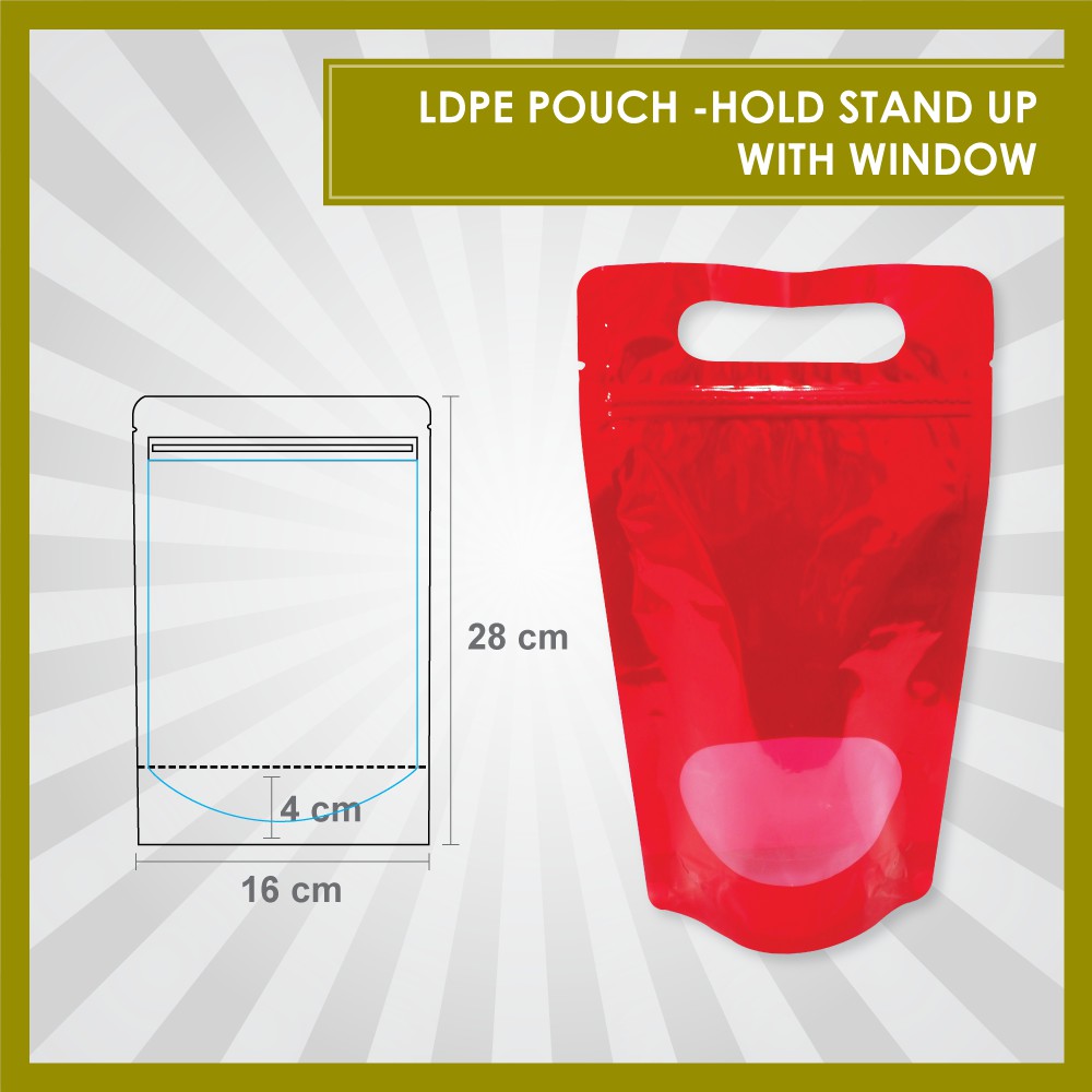 bag plastic ziplock bag with handle(50pcs per pack) | Shopee Singapore