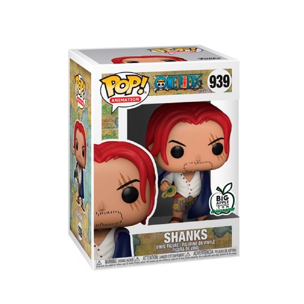 Funko POP One Piece 319 Shanks Big Apple Collectibles Exclusive ...