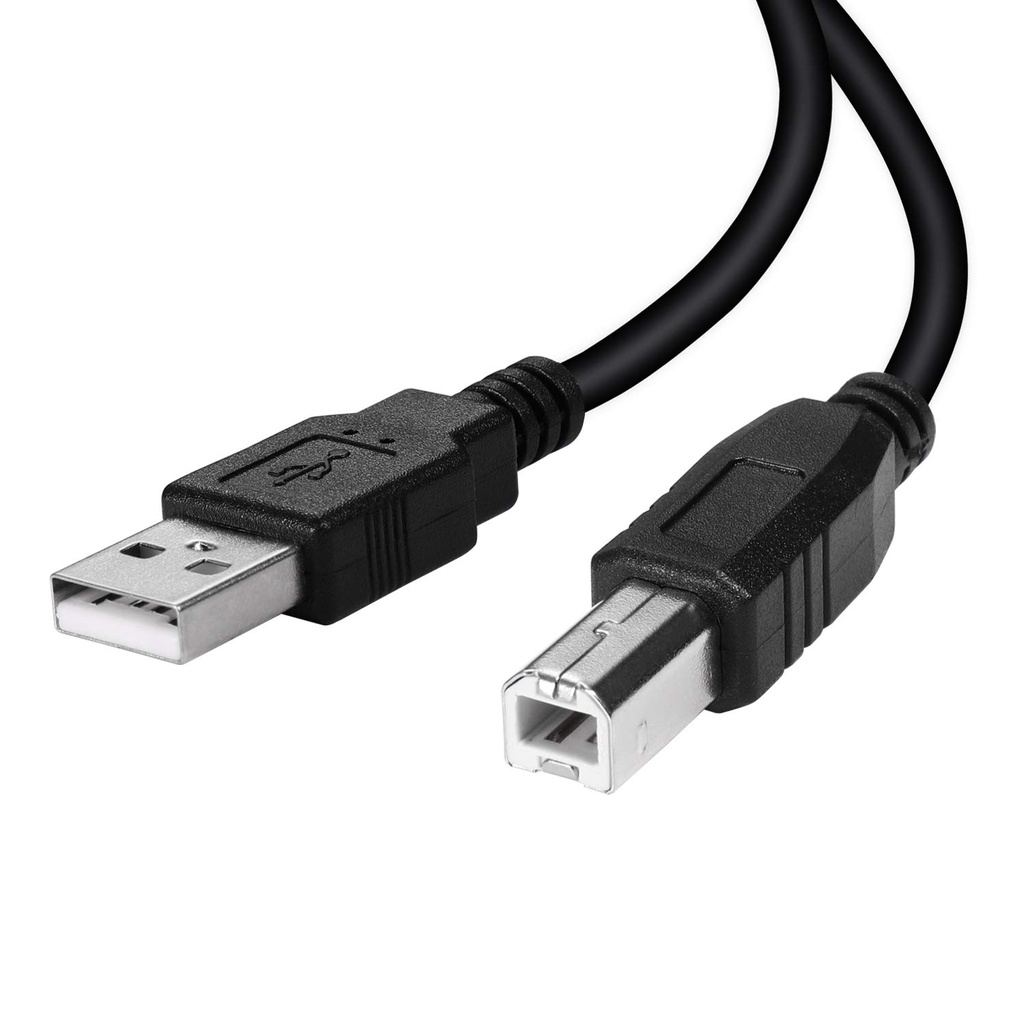 UYGHHK USB Printer Cable, 1 Meter USB 2.0 A Male to B Male, USB Type B ...