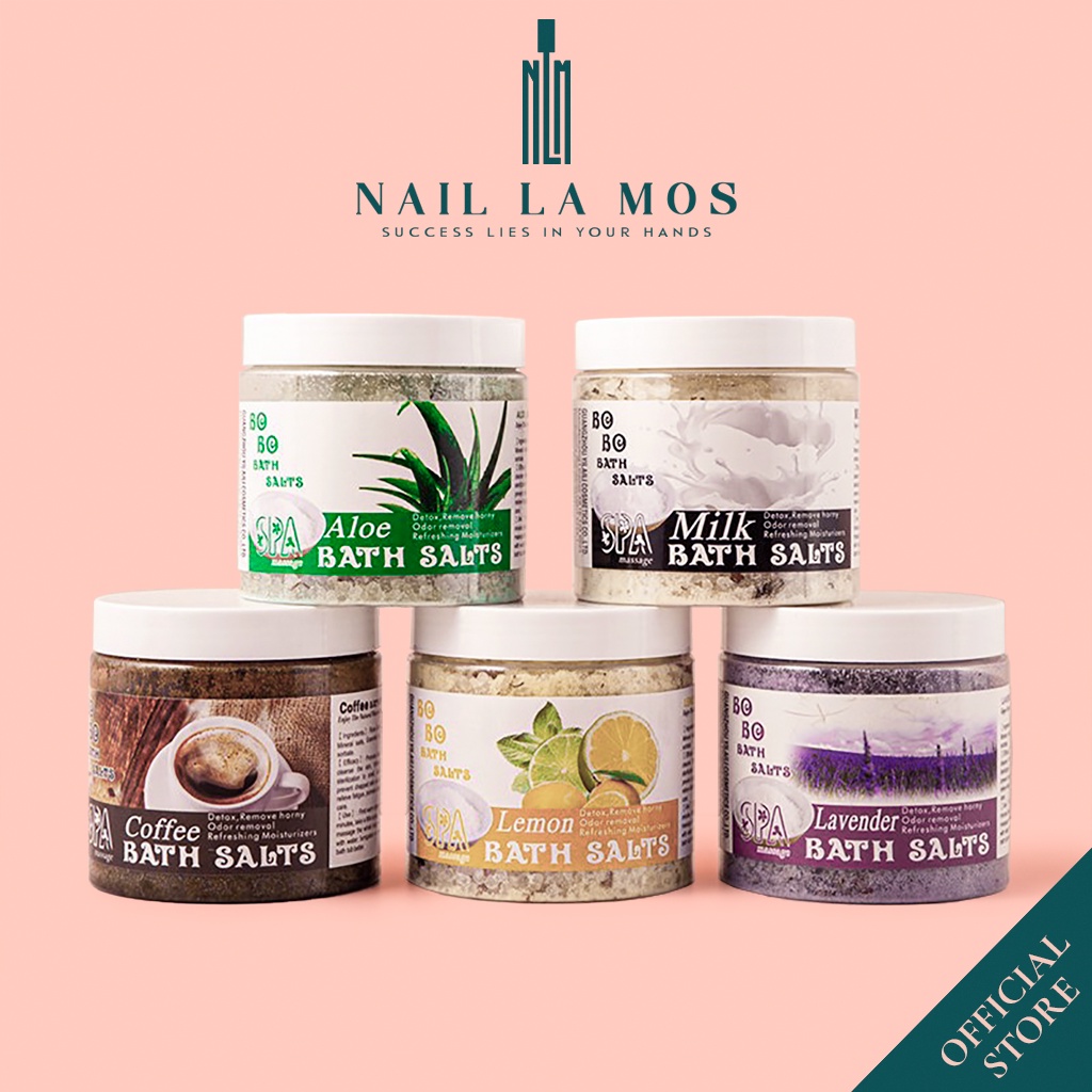 Genuine BoBo spa foot bath salt - massage salt to scrub heels, remove ...