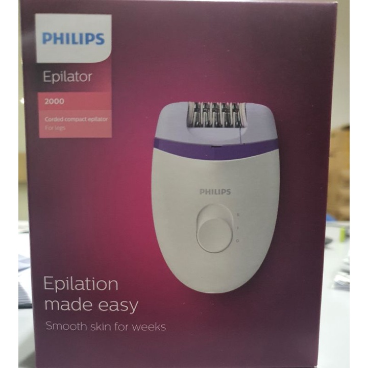 Philips Satinelle Essential Corded compact epilator / Lady Shavers with ...