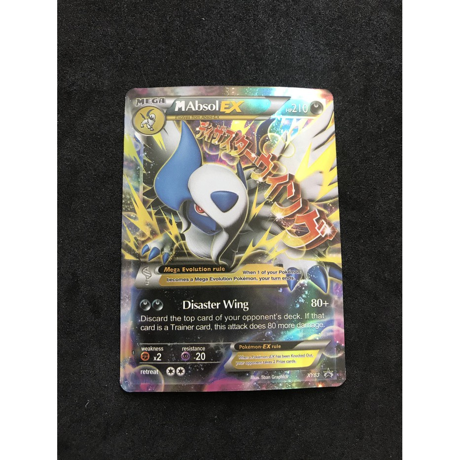 Pokemon TCG Mega Absol EX Card (price/card) | Shopee Singapore