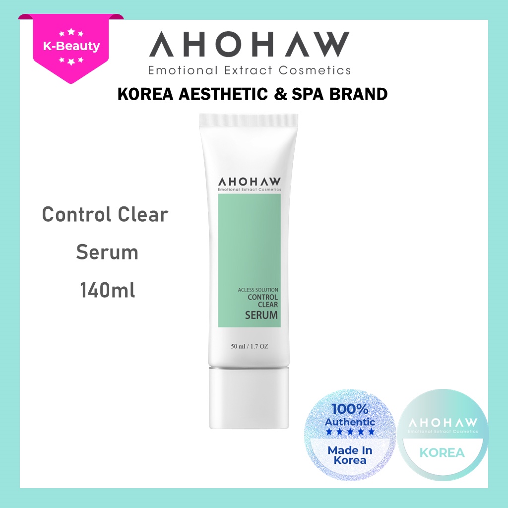 [AHOHAW] Control Clear Serum 50ml | Essence for oily, acne prone skin ...