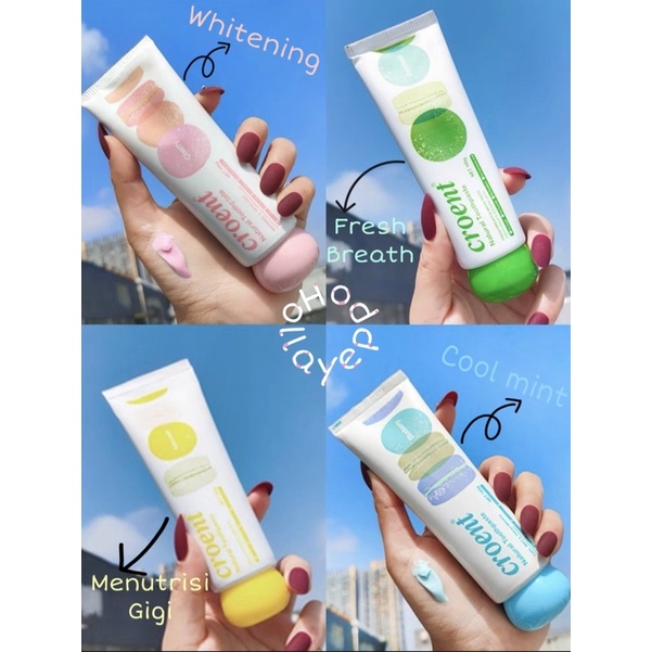 Croent PEPSODENT WHITENING Toothpaste With Fresh And Delicious MACARON ...