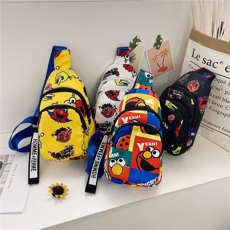 Kid's Messenger Bag Boys Korean Style Casual Chest Bag Elementary ...