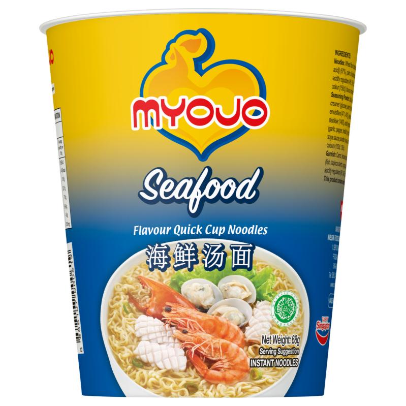 Myojo Quick Cup - Seafood 68g halal | Shopee Singapore