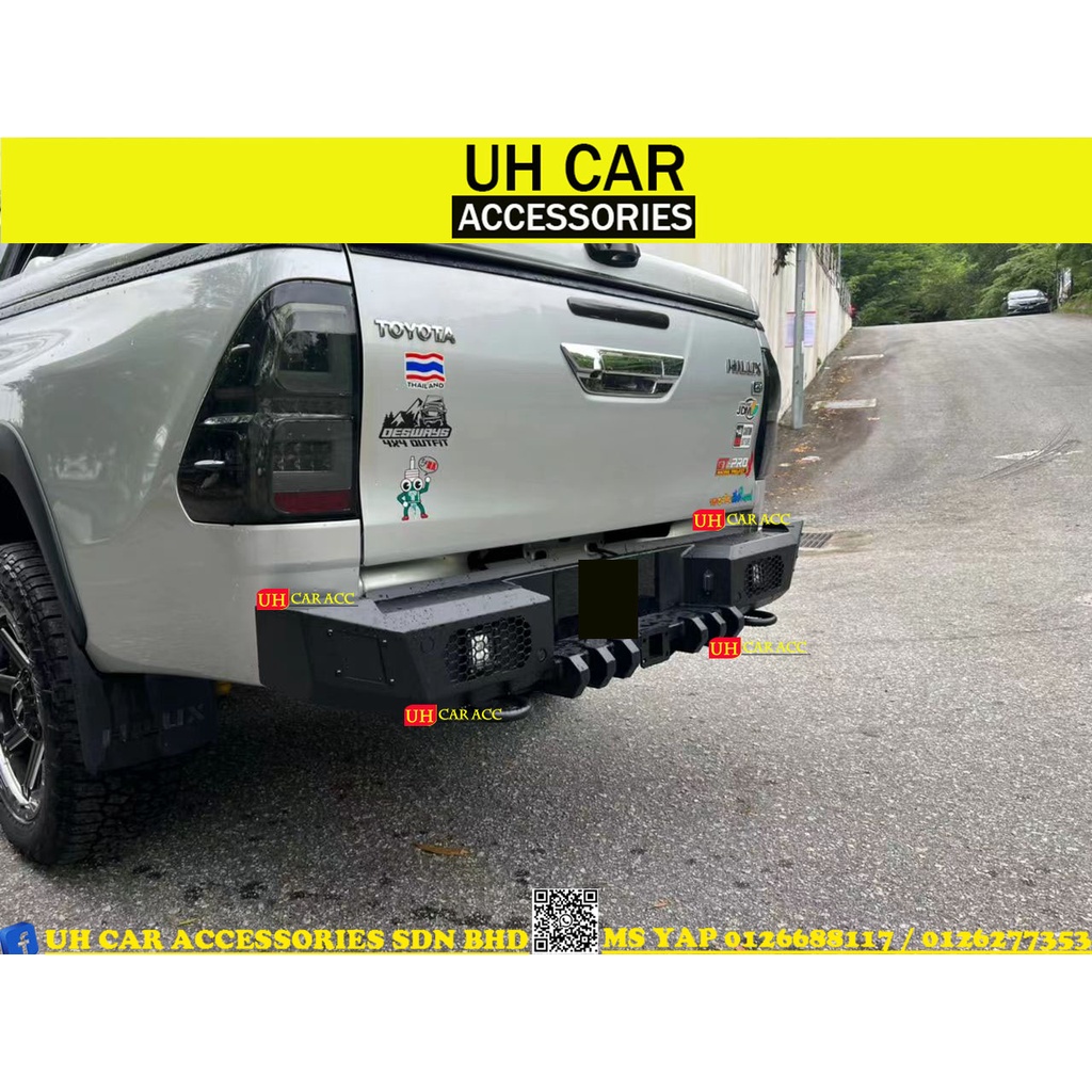 Nissan navara np300 pro4x force tk steel rear bumper bull bar | Shopee ...