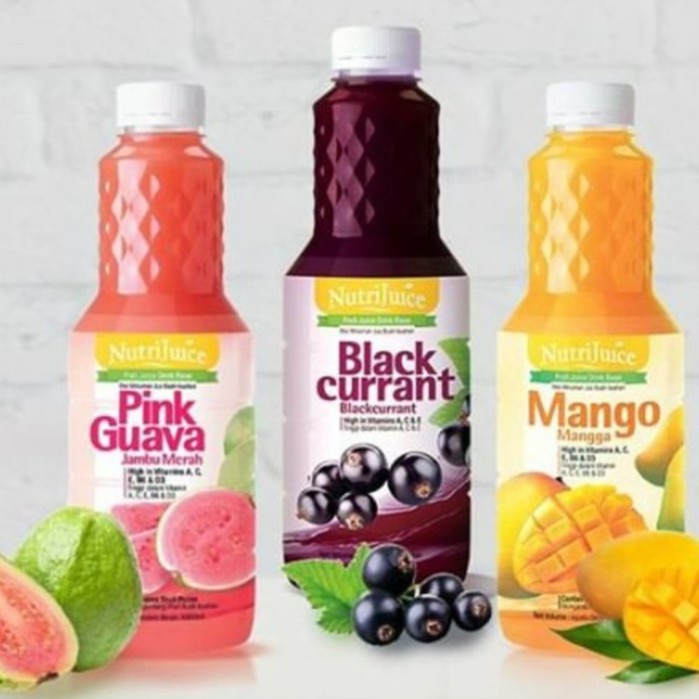 COSWAY Real Fruit Concentrates Nutrijuice Mango/ Blackcurrant / Pink ...