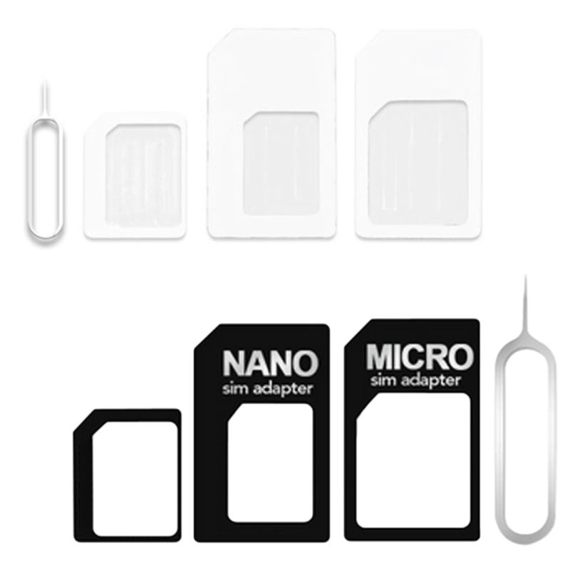 moon4 Micro Standard SIM to for Nano SIM Cards Adpter Converter Cutter ...