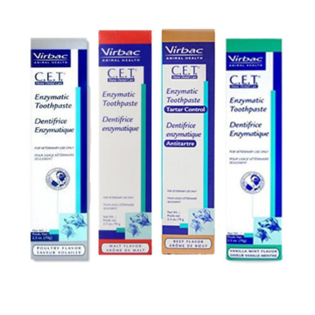 Virbac C.E.T. Enzymatic Toothpaste 70G | Shopee Singapore
