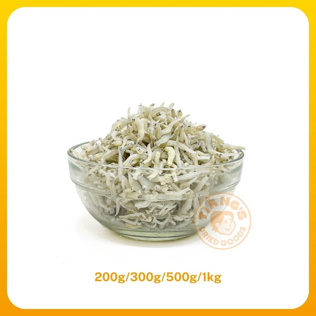Premium Dried Whitebait/Silver Fish [Anchovy/Ikan Bilis] Chirimen (200g ...