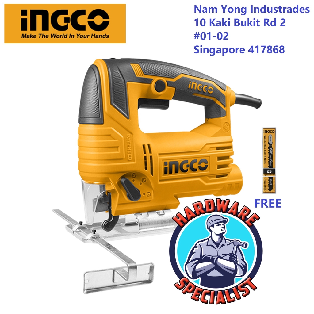 Ingco JS400285 / JS57028 220-240V Jig Saw For Cutting Wood, Metal ...