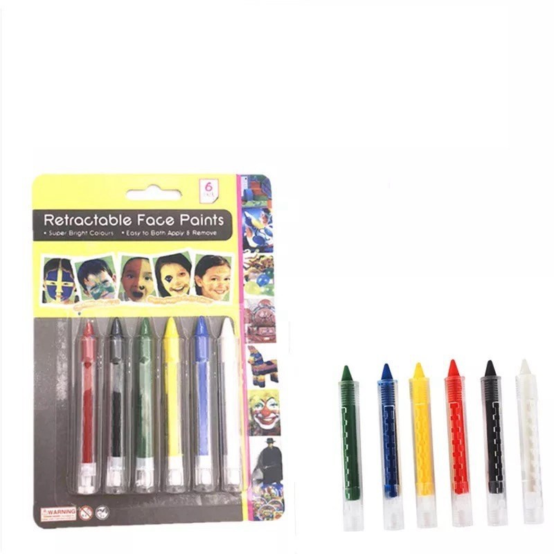 Face Paints Box of 6 Colour | Shopee Singapore