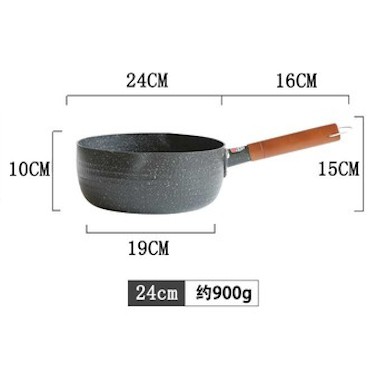SARA / Multi-Purpose Sauce Pan 18cm / 20cm / 22cm / 24cm with 2 Pour ...