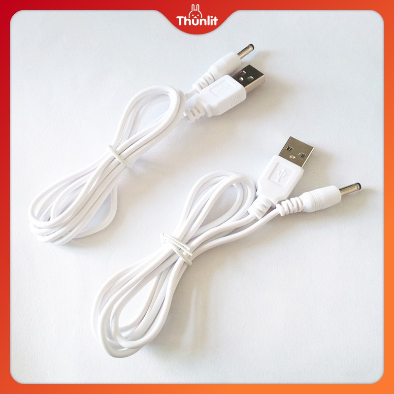 Thunlit DC Charging Cable 1.5m USB to DC 3.5mm Round Charging Wire For ...