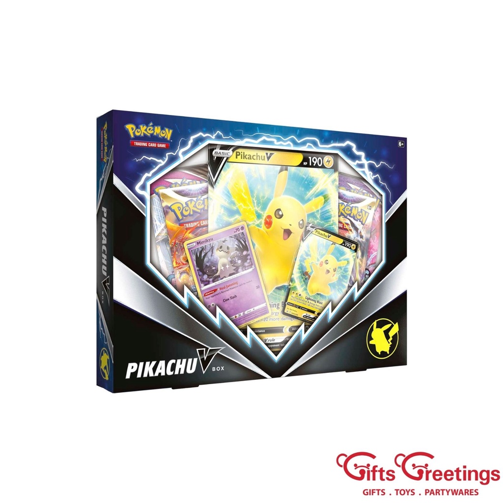 Pokemon TCG Pikachu V Box | Shopee Singapore