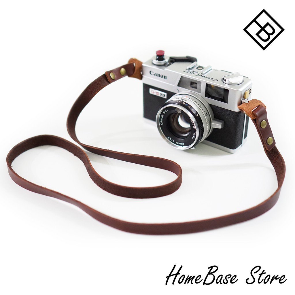 Vintage Camera Strap (Genuine Leather) | Shopee Singapore