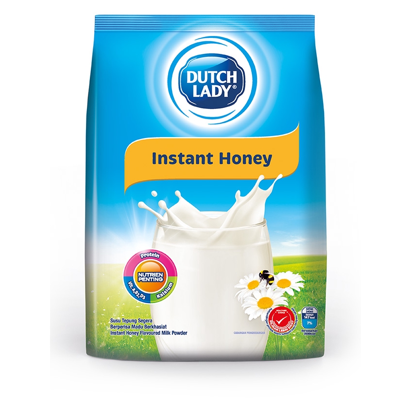 Dutch Lady Instant Filled Milk Powder Honey 900g | Shopee Singapore