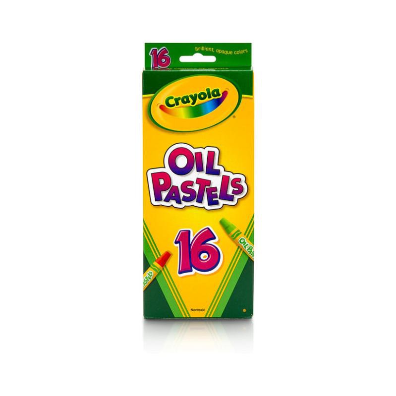 Crayola 16 Colors Hexagonal Shape Oil Pastel - Crayola | Shopee Singapore