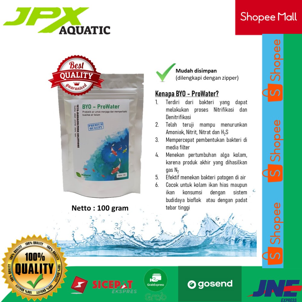 Byo ProWater - Probiotic Water / Pool (Bacteria Starter Filter ...