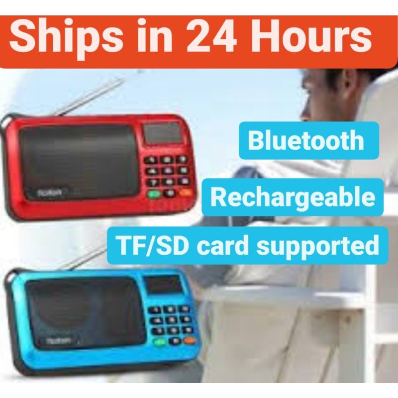 Ready Stocks Rolton W405 Portable Usb Rechargeable FM Radio Speaker ...